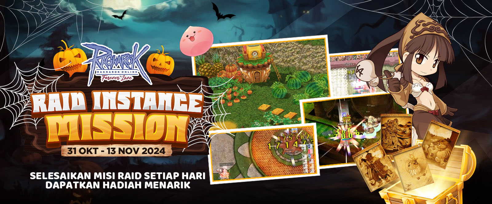 RAGNAROK : FOREVER LOVE | Raid Instance Mission - November 2024